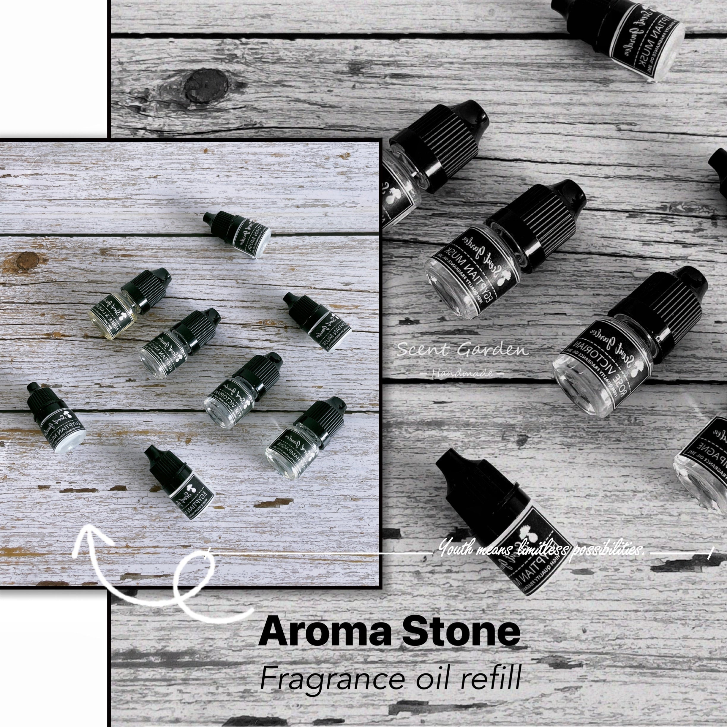 3 ml Aroma Stone Fragrance Oil Refill | Scent Garden Au